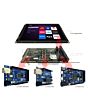 7 inch 1024x600 TFT Arduino Shield Optional Capacitive Touch Screen