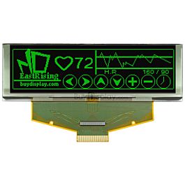 3.2"OLED Display Module SSD1322 Controller 256x64 Dot,Green on Black