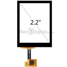 2.2 inch Capacitive Touch Panel Screen with Controller FT6236