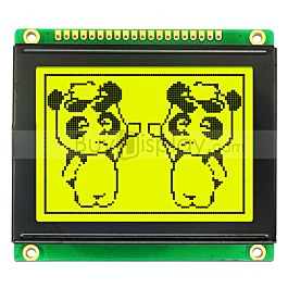 2.6"LCD 128x64 ST7920 SPI Graphic Module Display w/Datasheet,Tutorial