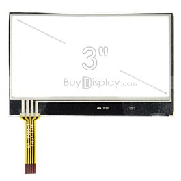 3 inch 4 Wire Resistive Touch Screen Panel