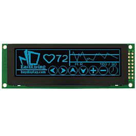 Blue 3.2 inch Arduino,Raspberry Pi OLED Display Module 256x64 SPI