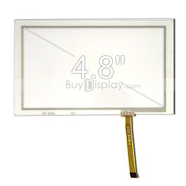 4.8 inch 4-Wire Resistive Touch Screen Panel