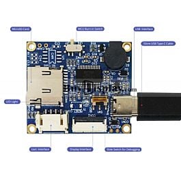 Debugging Board for UART HMI Display