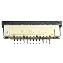 12 Pin 1mm Pitch Bottom Contact ZIF Connector,FPC/FFC Connector