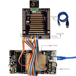 8051 Microcontroller Development Board for OLED Display ER-OLED1.69-2C
