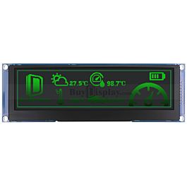 Green Grayscale 5.5 inch OLED Display Module 256x64 Arduino,Raspberry Pi