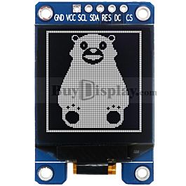 I2C White 1.12 inch OLED Display Module 128x128 Arduino,Raspberry Pi