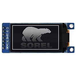 I2C White 1.54 inch OLED Display Module 160x80 Arduino,Raspberry Pi