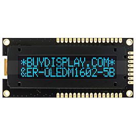 SPI Blue 16x2 Character OLED Display Module for Arduino,Raspberry Pi