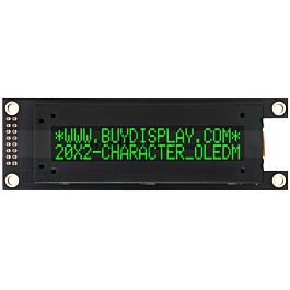 SPI Green 20x2 Character OLED Display Module for Arduino,Raspberry Pi