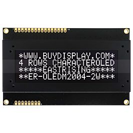 SPI White 20x4 Character OLED Display Module for Arduino,Raspberry Pi