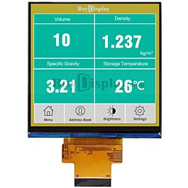 Square 4 inch 480x480 IPS TFT LCD Display SPI+RGB Interface