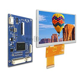 5" IPS LCD Screen TFT Module,800X480 VGA Video AV Driver Board
