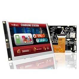 5" IPS TFT LCD Display Capacitive Touchscreen w/RA8875 Controller 800x480