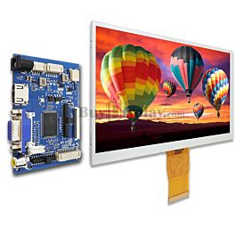 IPS 7 inch Raspberry PI Screen w/ HDMI+Video+VGA Driver Board 1024x600