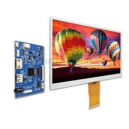 IPS 7 inch 1024x600 Touch Display with Multimedia Board for Raspberry PI