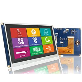 7 inch 800x480 HMI Intelligent Smart UART SPI Touch IPS TFT LCD Display