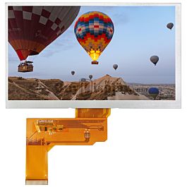 Wide Angle 7 inch 800x480 Color IPS TFT Display ST7277 Controller