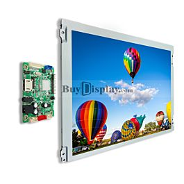 Color 12.1 inch Raspberry PI TFT Display w/HDMI+Video Board,800x600