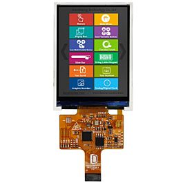 2.8 inch 240x320 HMI Intelligent Smart UART SPI Touch IPS TFT LCD Display