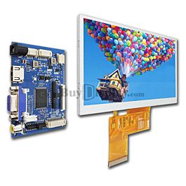 5" HDMI Touchscreen TFT LCD Module Display VGA,Video Driver Board