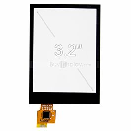 3.2"Capacitive Touch Panel wiith Controller FT6236 for 240x320 Dots