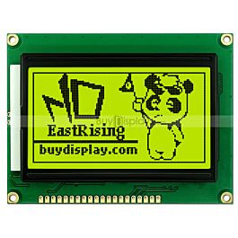3.3V/5V GLCD 128x64 Serial LCD Module,Built-in Chinese Character