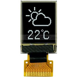 Serial SPI 0.71" inch White 48x64 Graphic OLED Display SSD1306