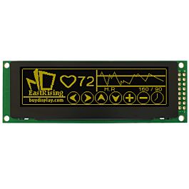 Yellow 3.2 inch Arduino,Raspberry Pi OLED Display Module 256x64 SPI